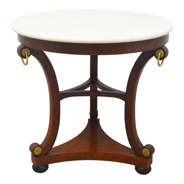 Baker Stately Homes Center Table | Chairish