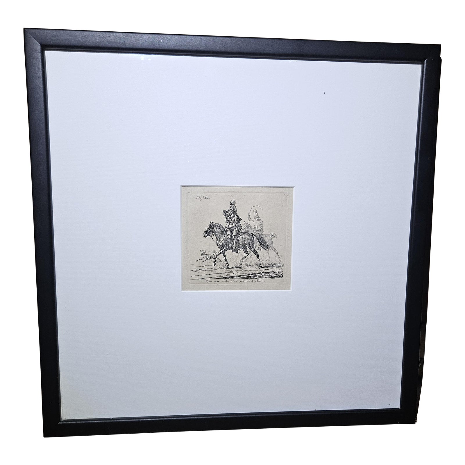 Early 19th Century Johann Adam Klein Etching | Chairish