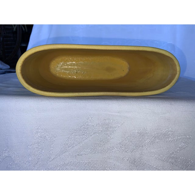 1960s Gertrud and Otto Natzler Raku Pottery Vase and Dish Set- 2 Pieces ...