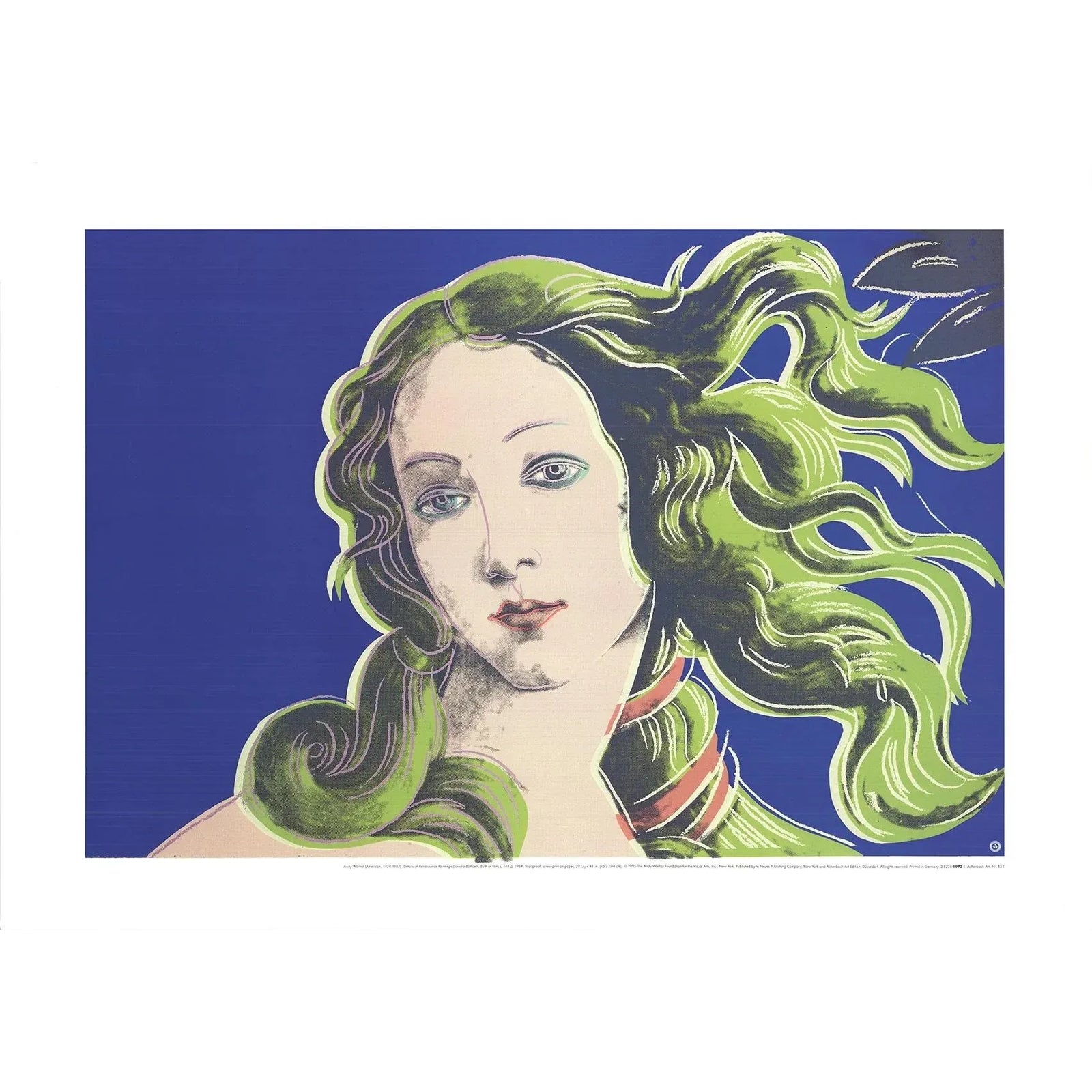 1995 Andy Warhol Birth of Venus-purple Lithograph | Chairish