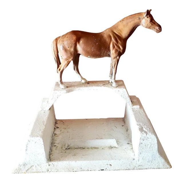 1950s Cast Iron Boot Scrape by Hubley Co. | Chairish