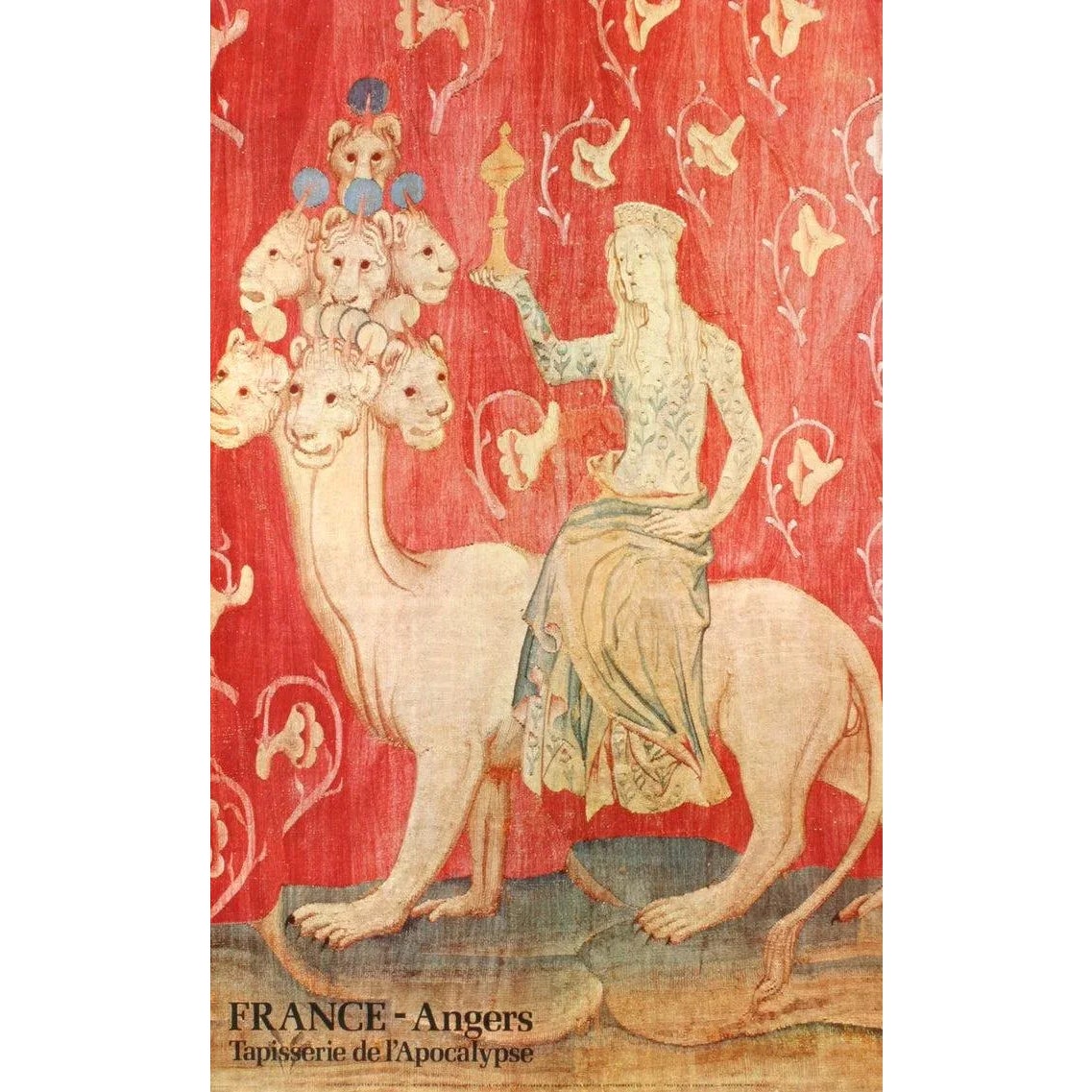 1972 Angers 'Tapisserie de L'Apocalypse' France Offset Lithograph ...