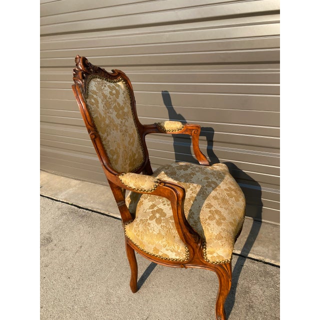 19th Century Antique Louis XV Armchair | Chairish