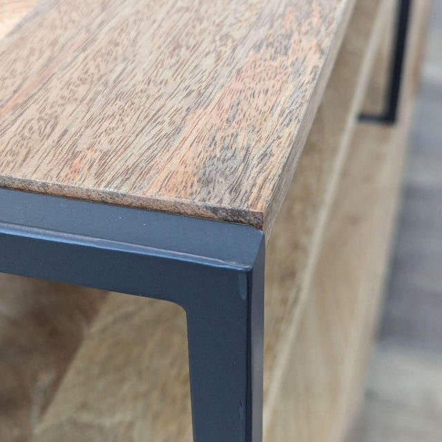 West Elm Industrial Modular Media Console | Chairish