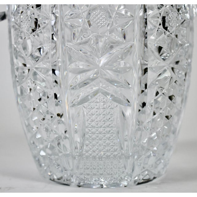 Vintage Pressed Glass Ice Bucket Chairish