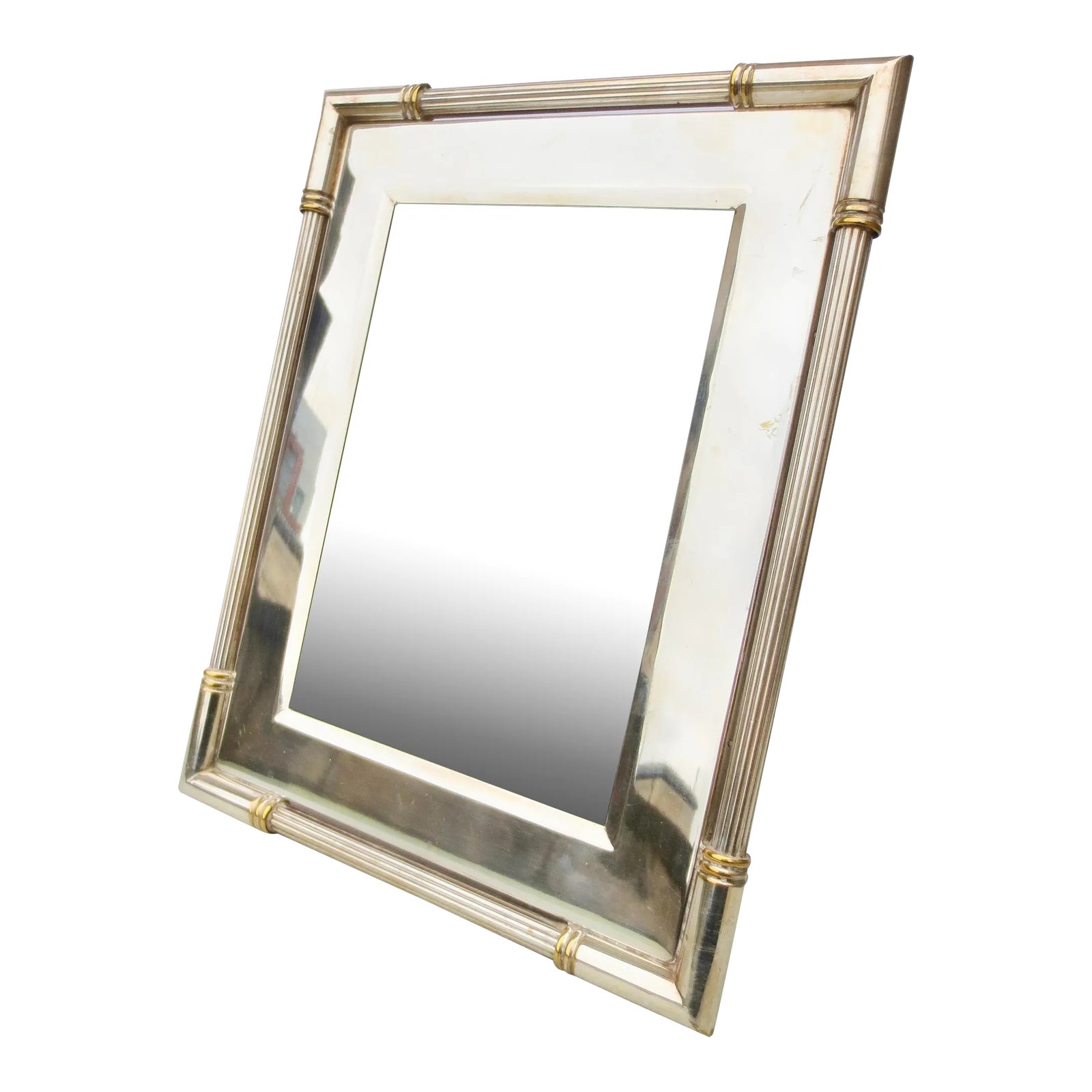 Silver Plate Photo Frame | Chairish
