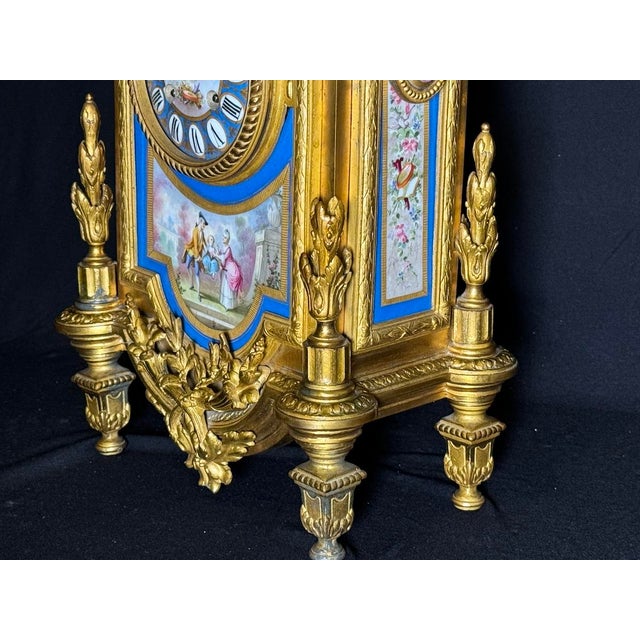 Mid 19th Century French Louis XVI XL Chimney Table Clock - Original ...