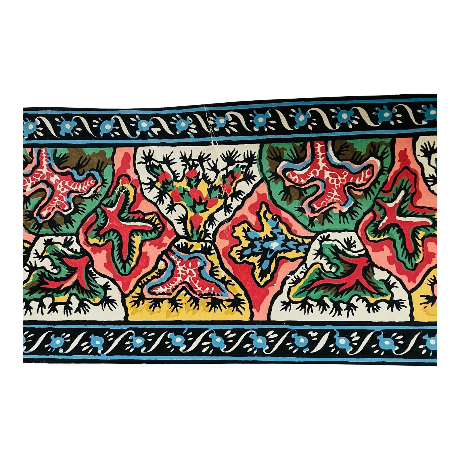 Wallpaper Border, Reproduction of a 1820-40 French Design, 7 Yards ...