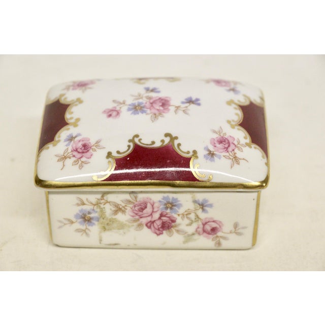 German Porcelain Box | Chairish