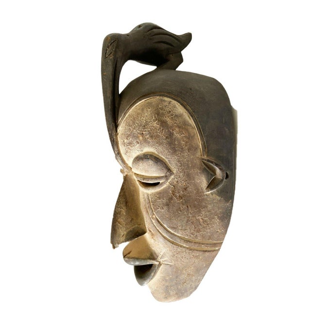 Superb African Igbo Mask Nigeria 15.5 " H | Chairish