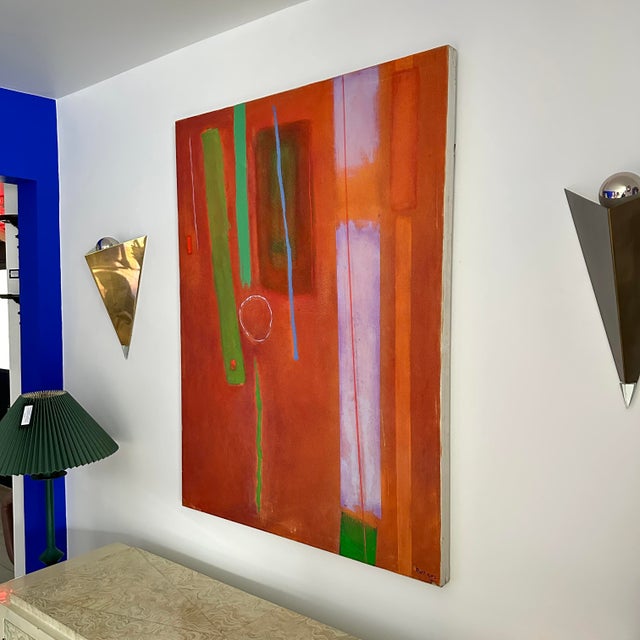 Late 20th Century Abstract Expressionist Painting by Ruth Katz (1925 ...