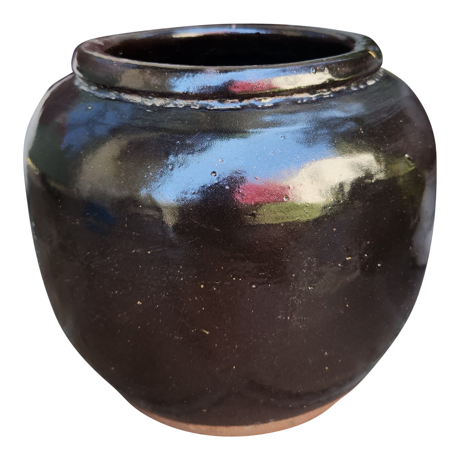 19th Century Modern Farmhouse Quing Dynasty Pickle Jar | Chairish