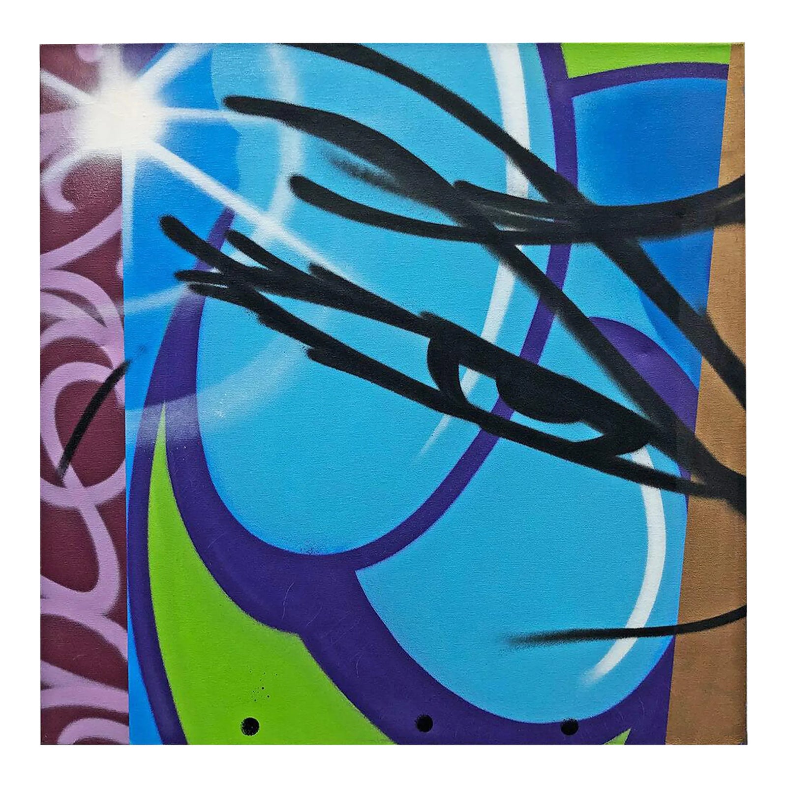 Crash (John "Crash" Matos) II (Graffiti Painting), 2009 | Chairish