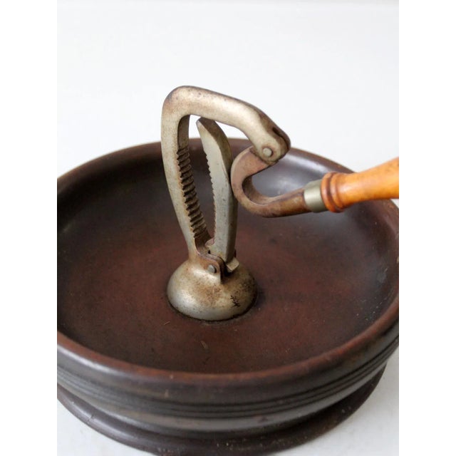 Antique Nut Cracker Bowl | Chairish