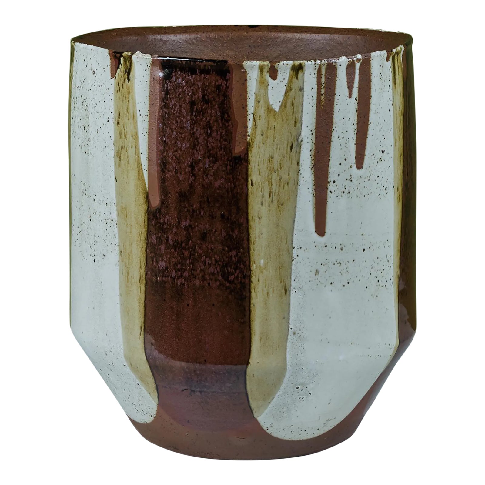 David Cressey Flame-Glazed Bullet Planter for Architectural Pottery ...