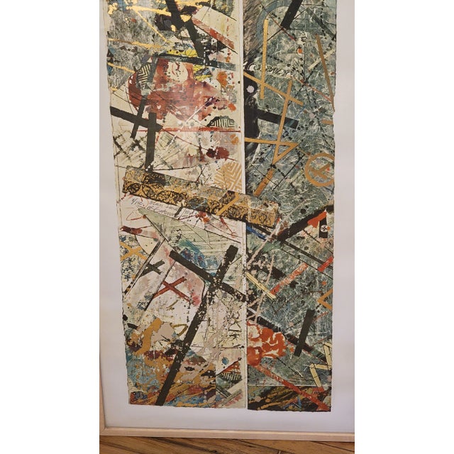 1990s Large William Gatewood Panel Print, Framed | Chairish