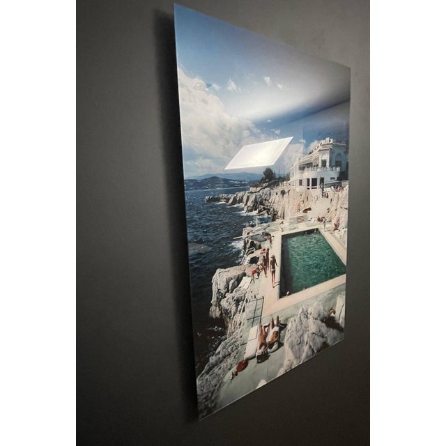 "Hotel Du Cap Eden-Roc" (Eden Roc Pool) 30x40 Perspex Acrylic Mounted C ...