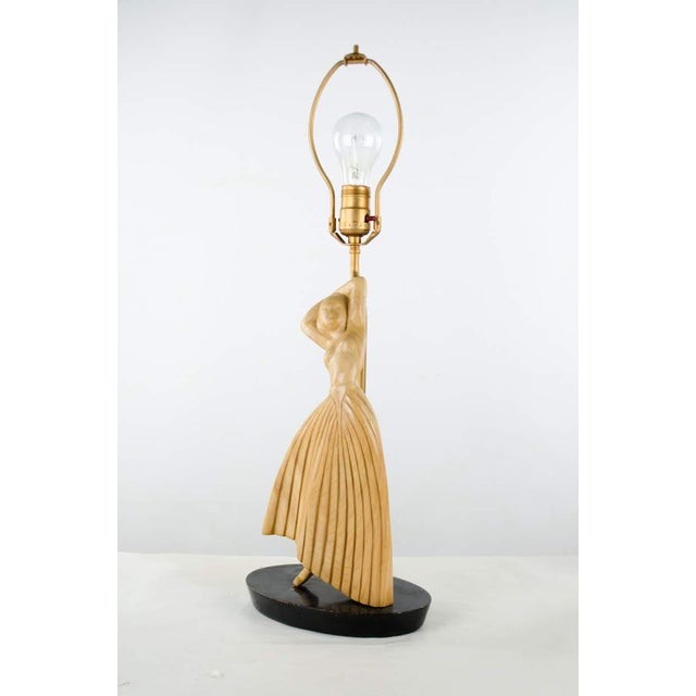Modernistic Female Sculpture Table Lamps - a Pair | Chairish