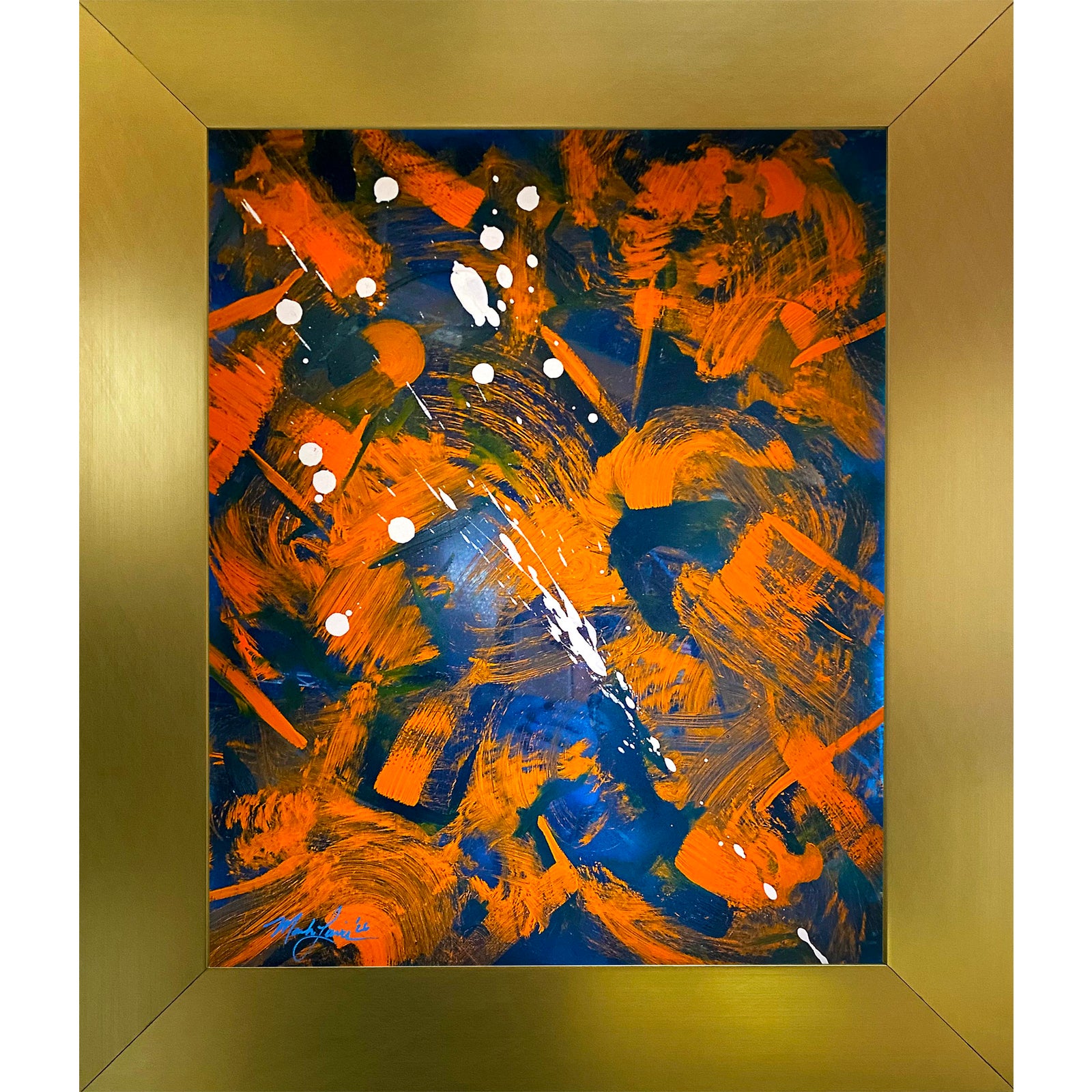 2026 Mark Lewis Original Abstract Expressionist Painting - Cy Young ...