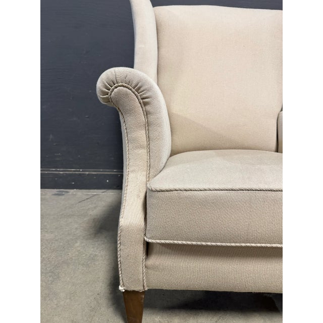 1960's English Wingback Chair | Chairish