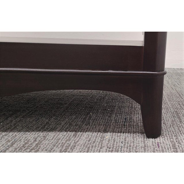 Barbara Barry Style Wood Nightstand | Chairish