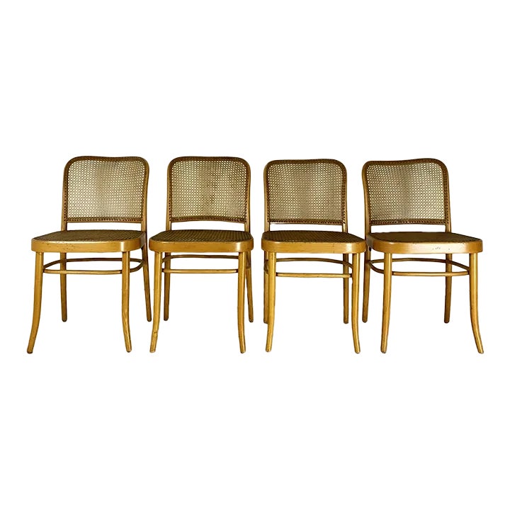 Josef Hoffman 811 Chairs - Set of (4) | Chairish