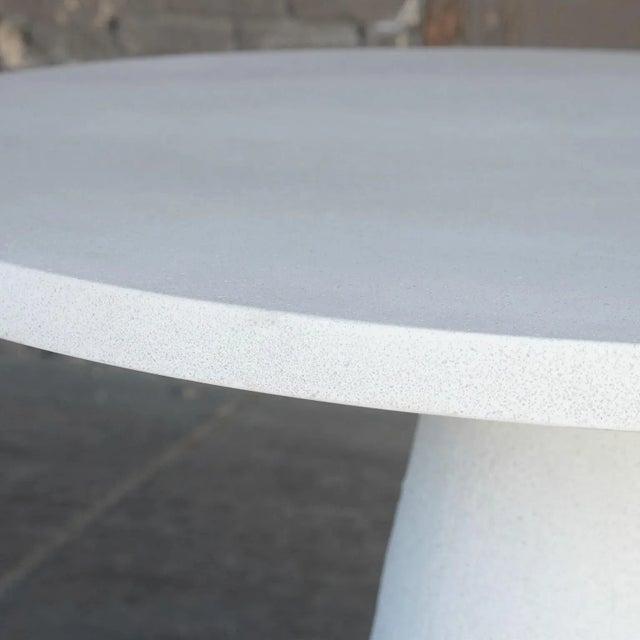 Cast Resin 'Hive' Dining Table, White Stone Finish by Zachary A. Design ...