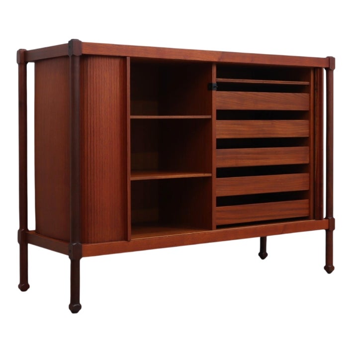 Mid-Century Teak Sideboard from F.Ili Proserpio, 1950s | Chairish
