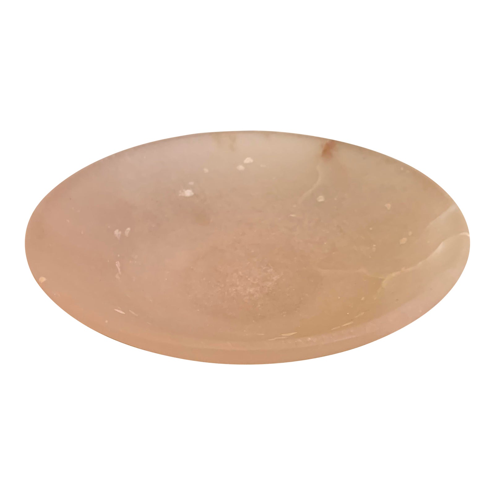 Mid 20th Century Alabaster Plate | Chairish