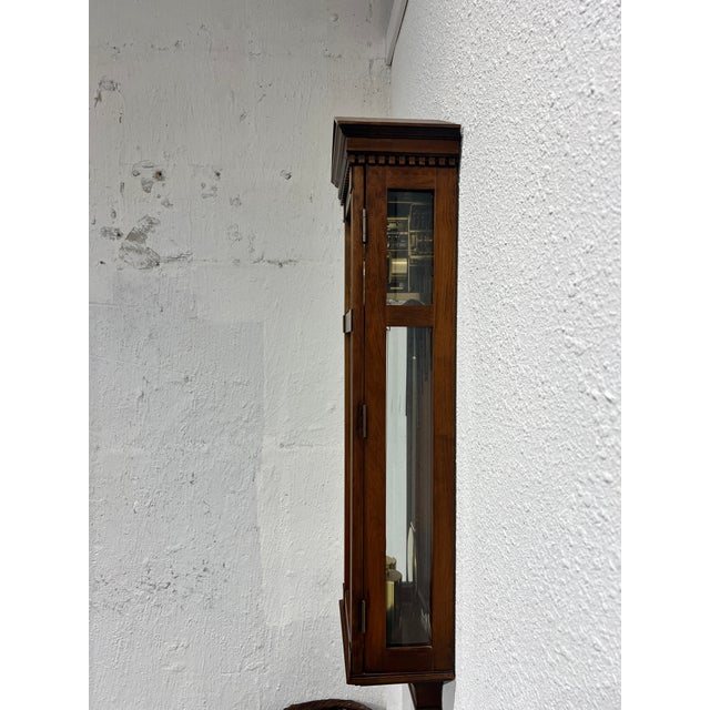 1990s Ethan Allen Grandfather Wall Clock | Chairish