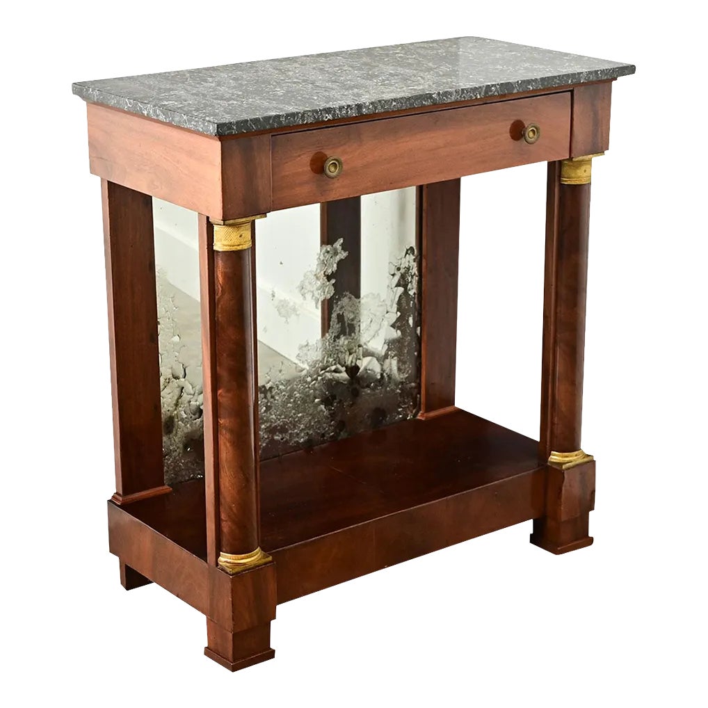 French 19th Century Empire Console | Chairish