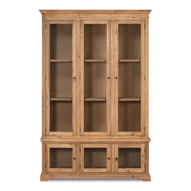Rustic Pine Bookcase | Chairish