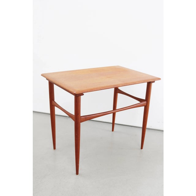 Teak Side Table by Kai Kristiansen for Skovmand & Andersen Denmark ...