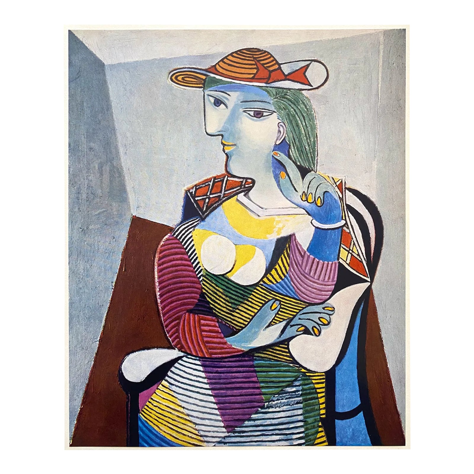 Pablo Picasso Vintage 1955 Modernist 1st Edition Cubist Lithograph ...