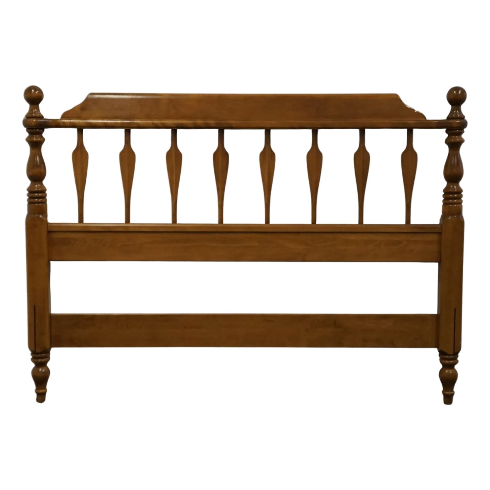 Ethan Allen Heirloom Nutmeg Maple Colonial Early American Full Size ...