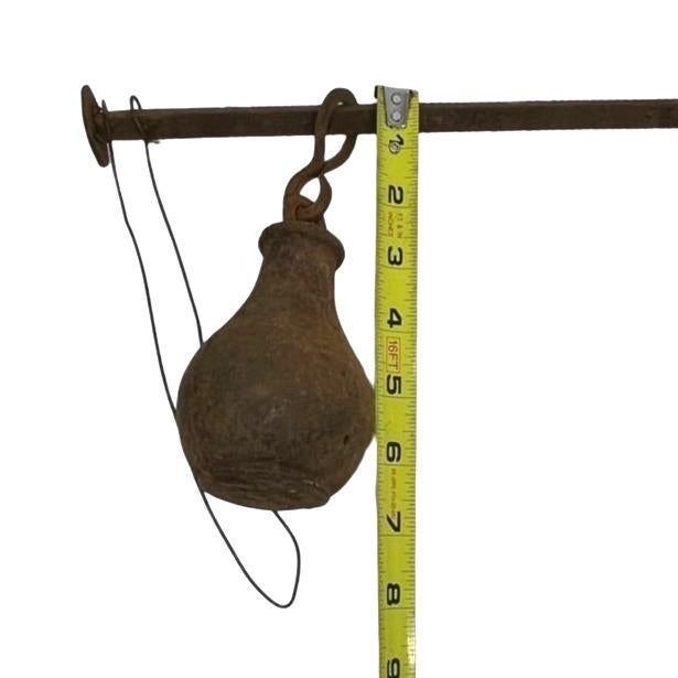 Primitive Westwood 180 Hanging Wool Weighing Scale Steelyard Sliding ...