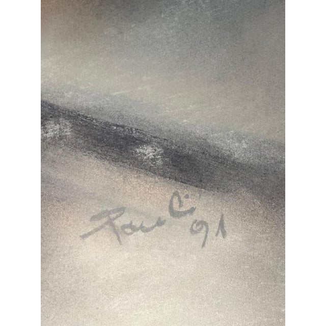 Gilbert Pauli, Curiosity, 1991, Pastel on Paper | Chairish