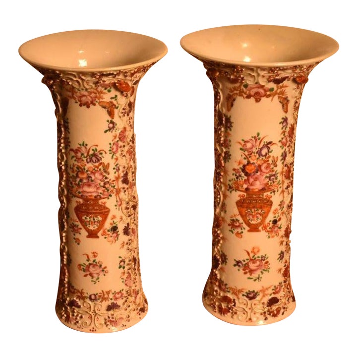 Pair of Chinese Export Beakers Circa 1790 | Chairish