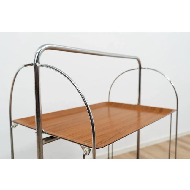 Foldable Serving Trolley by Bremshey & Co., 1960s | Chairish