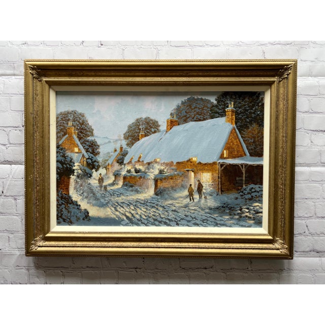 Late 20th Century Original Richard Telford Signed Oil Painting on ...
