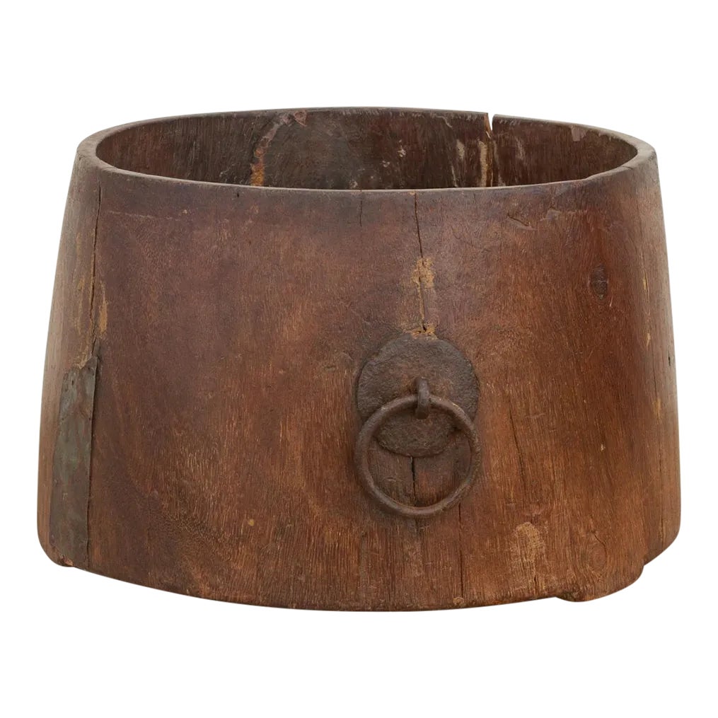 Tribal Vintage Textured Naga Rice Bowl | Chairish