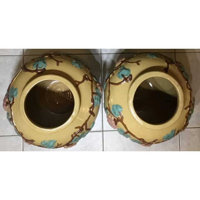 Pair of Vintage Ceramic Vases or Planters | Chairish