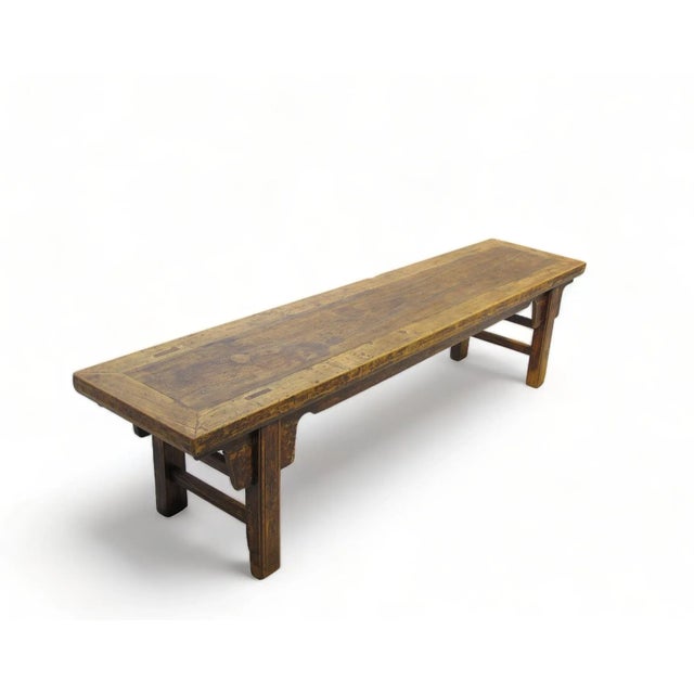 Low 80" Inch Long Antique Chinese Bench Console Table | Chairish