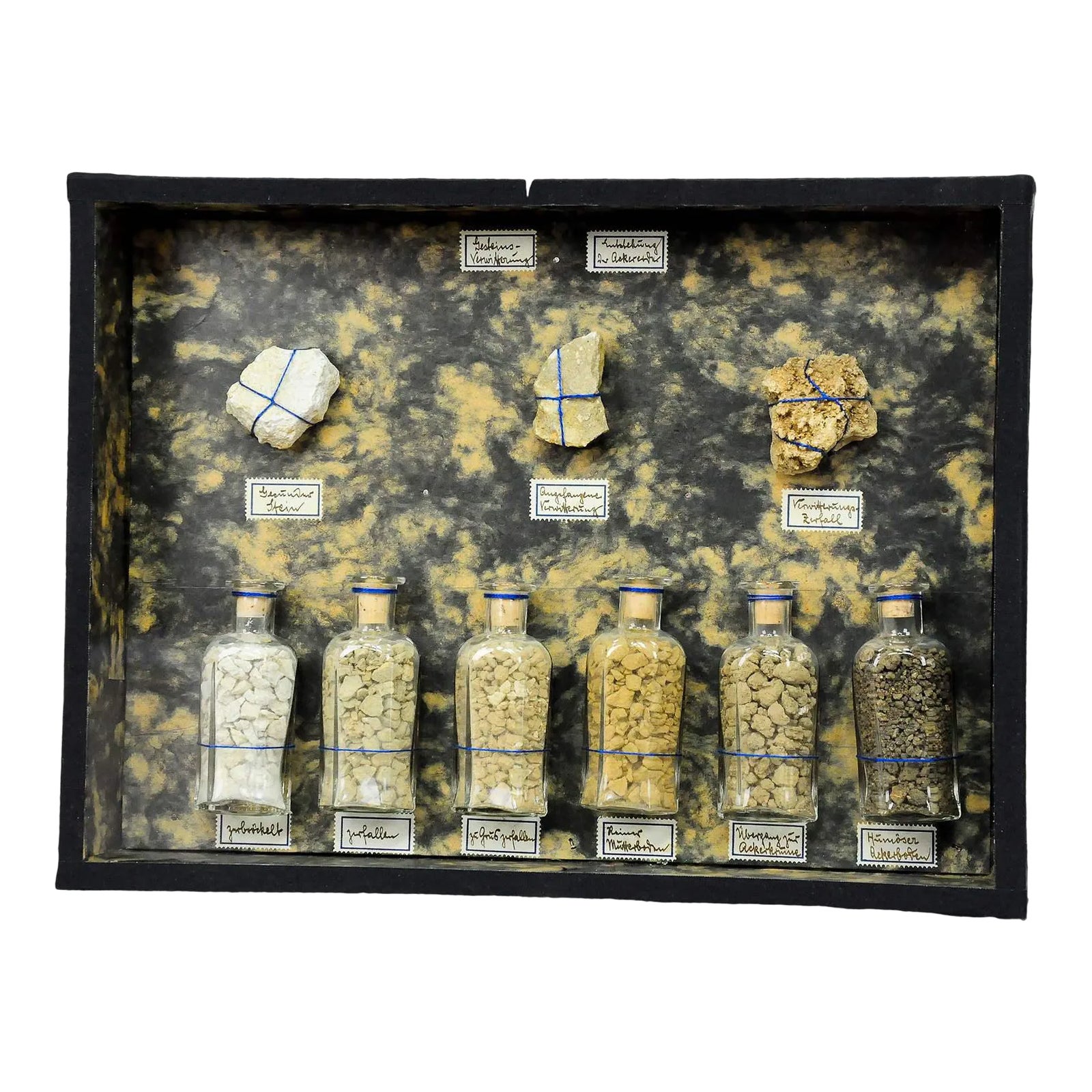 Specimen - Decomposition of Rocks, Ca. 1930 | Chairish
