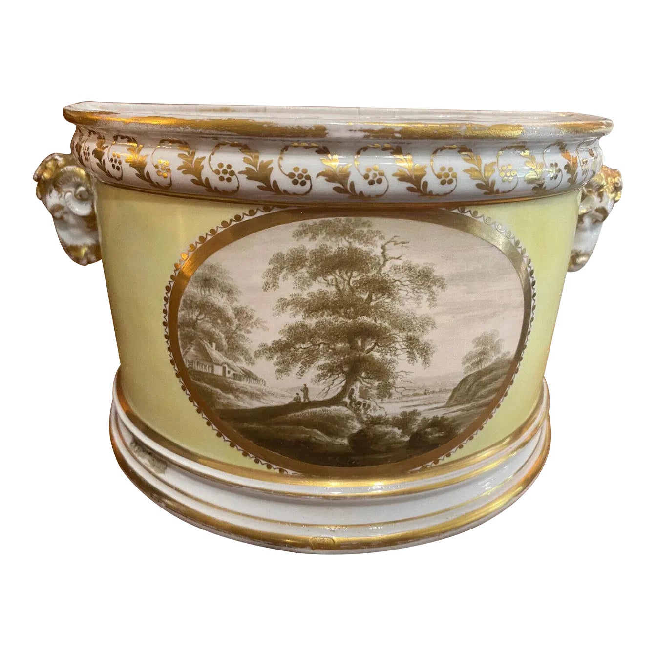 Antique Early 19th Century Derby Porcelain Bough Pot Near Inverness ...