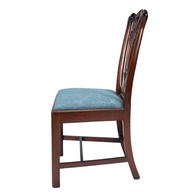 Philadelphia Chippendale Mahogany Slip Seat Side Chair by Thomas Tuft ...