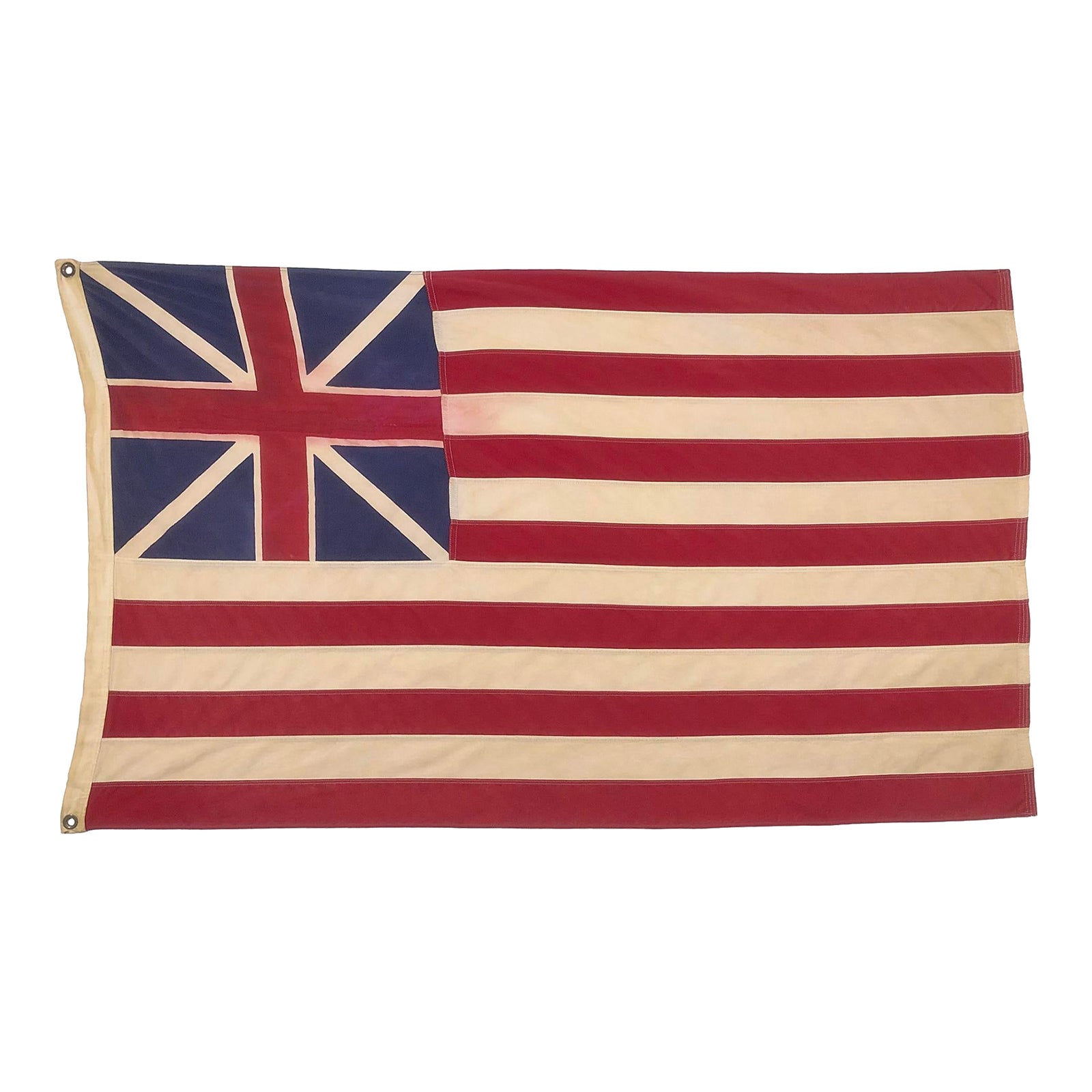 Vintage Cotton Grand Union American Flag | Chairish