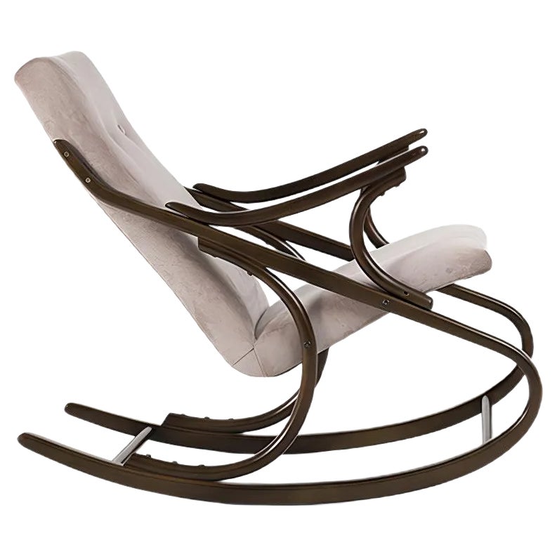 Bentwood Rocking Chair from TON, 1960s | Chairish