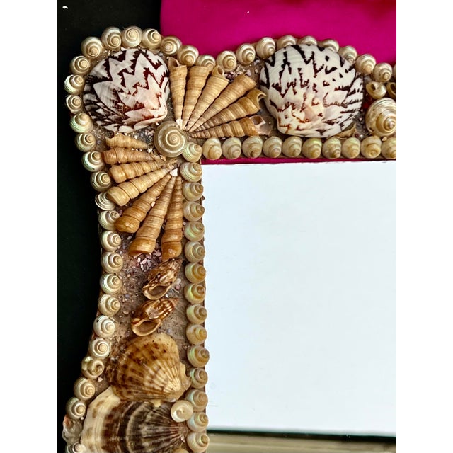 Vintage Shell Mirror | Chairish