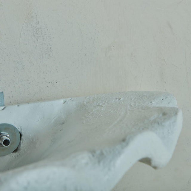 Art Deco Plaster Shell Sconce by Elgé, France 1960s | Chairish